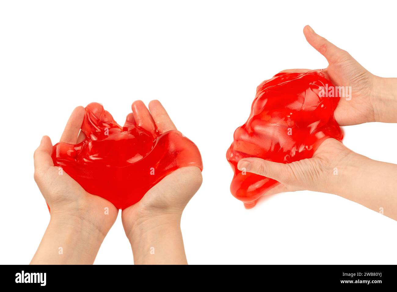 Red slime hi-res stock photography and images - Alamy