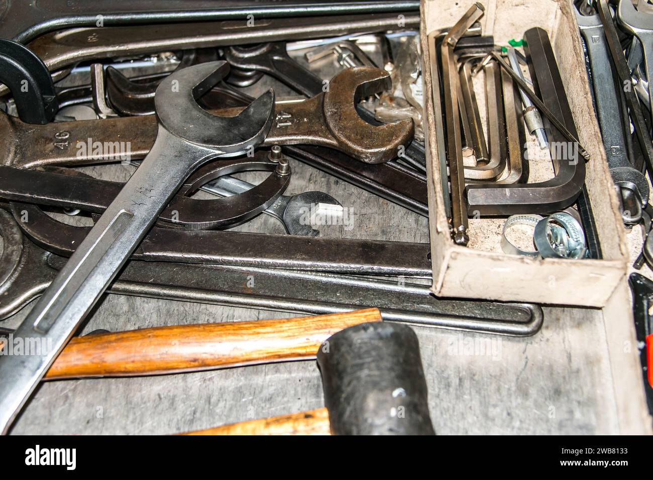Set of box spanners hi-res stock photography and images - Alamy