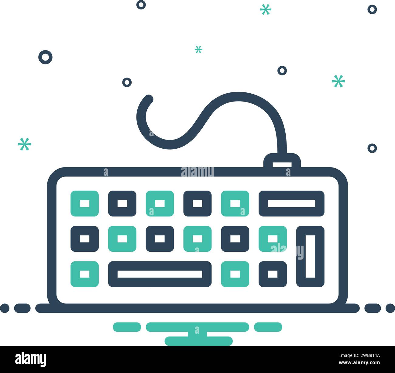 Icon for keyborad,clavier Stock Vector Image & Art - Alamy