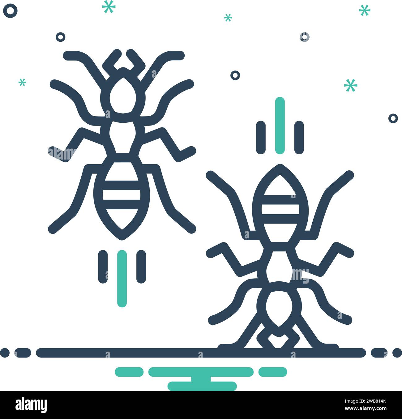 Icon for ants, insect Stock Vector Image & Art - Alamy