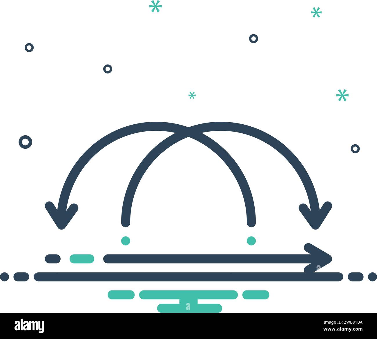 Icon For Iterative Interconnected Stock Vector Image And Art Alamy