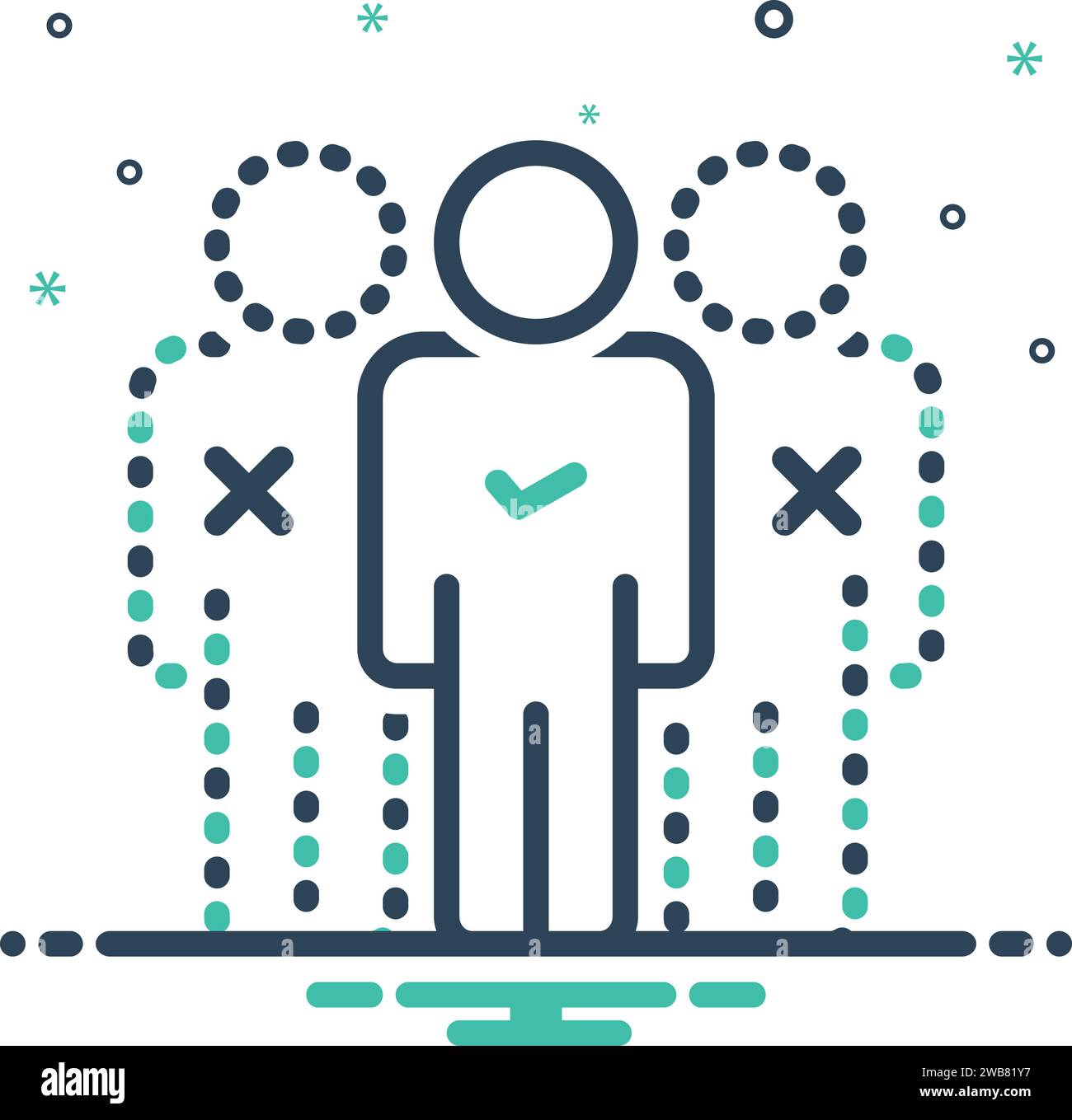 Icon for absentees,attendance Stock Vector Image & Art - Alamy