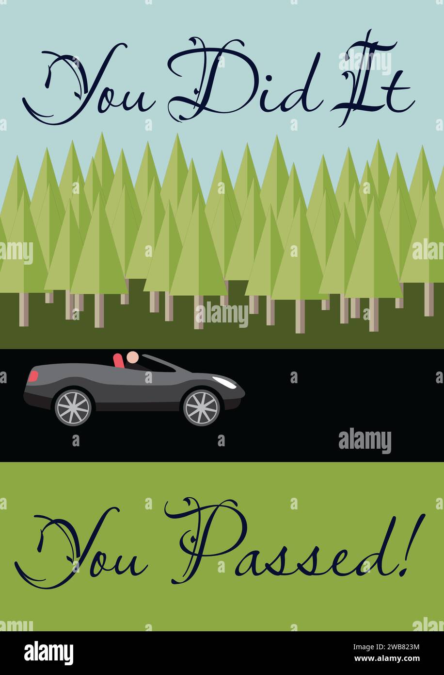 Congratulation you passed hi-res stock photography and images - Alamy