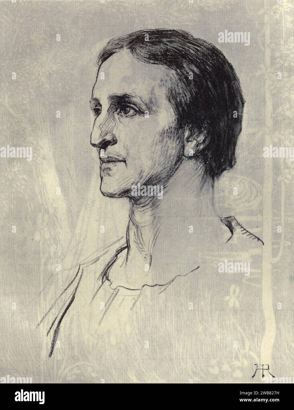 Portrait of Mr. F. R. Benson [Sir Francis Robert Benson] by HUGH G ...