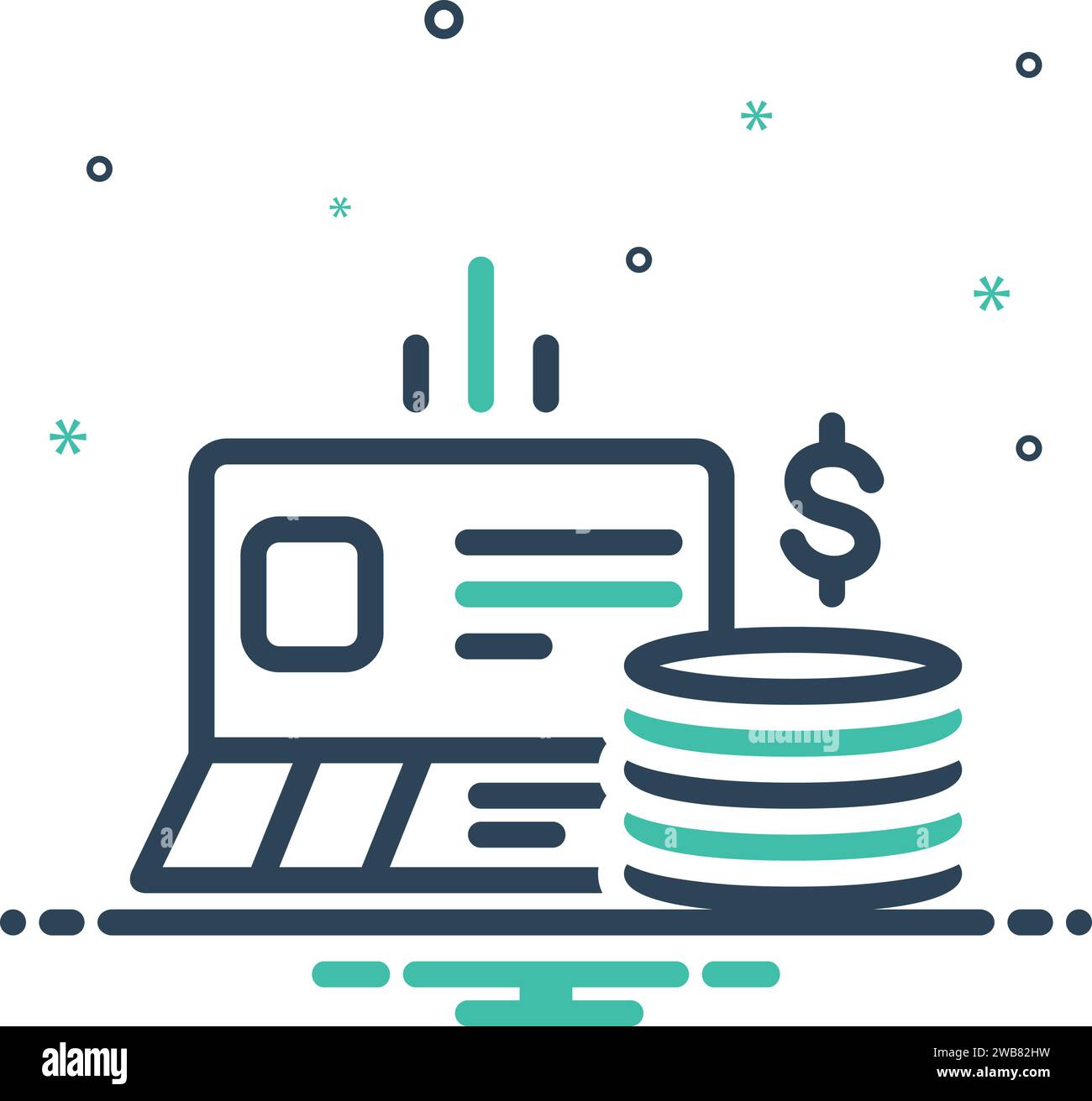 Icon for bankbook,account Stock Vector Image & Art - Alamy