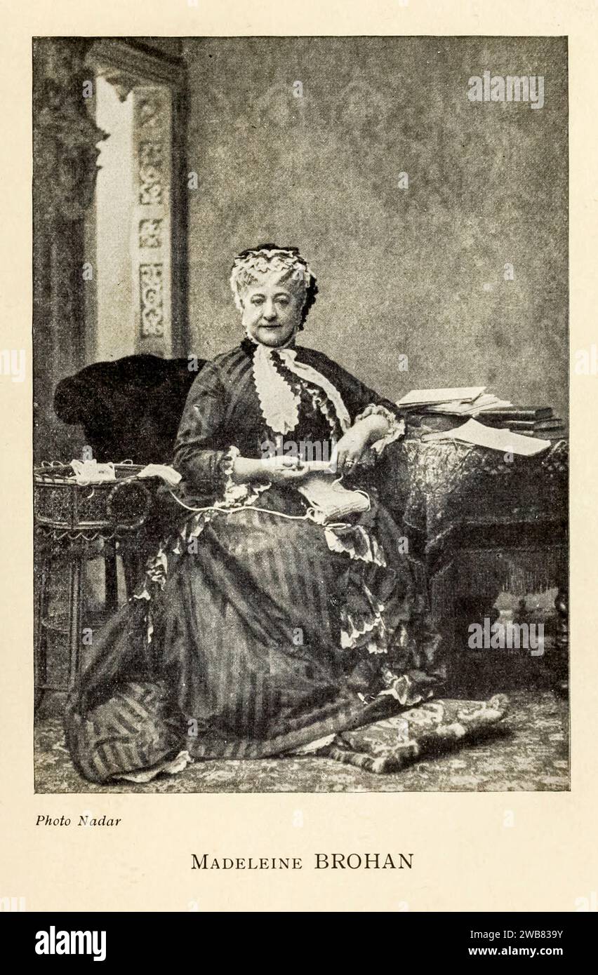 Émilie Madeleine Brohan (1833–1900) was a French actress. from the book ...
