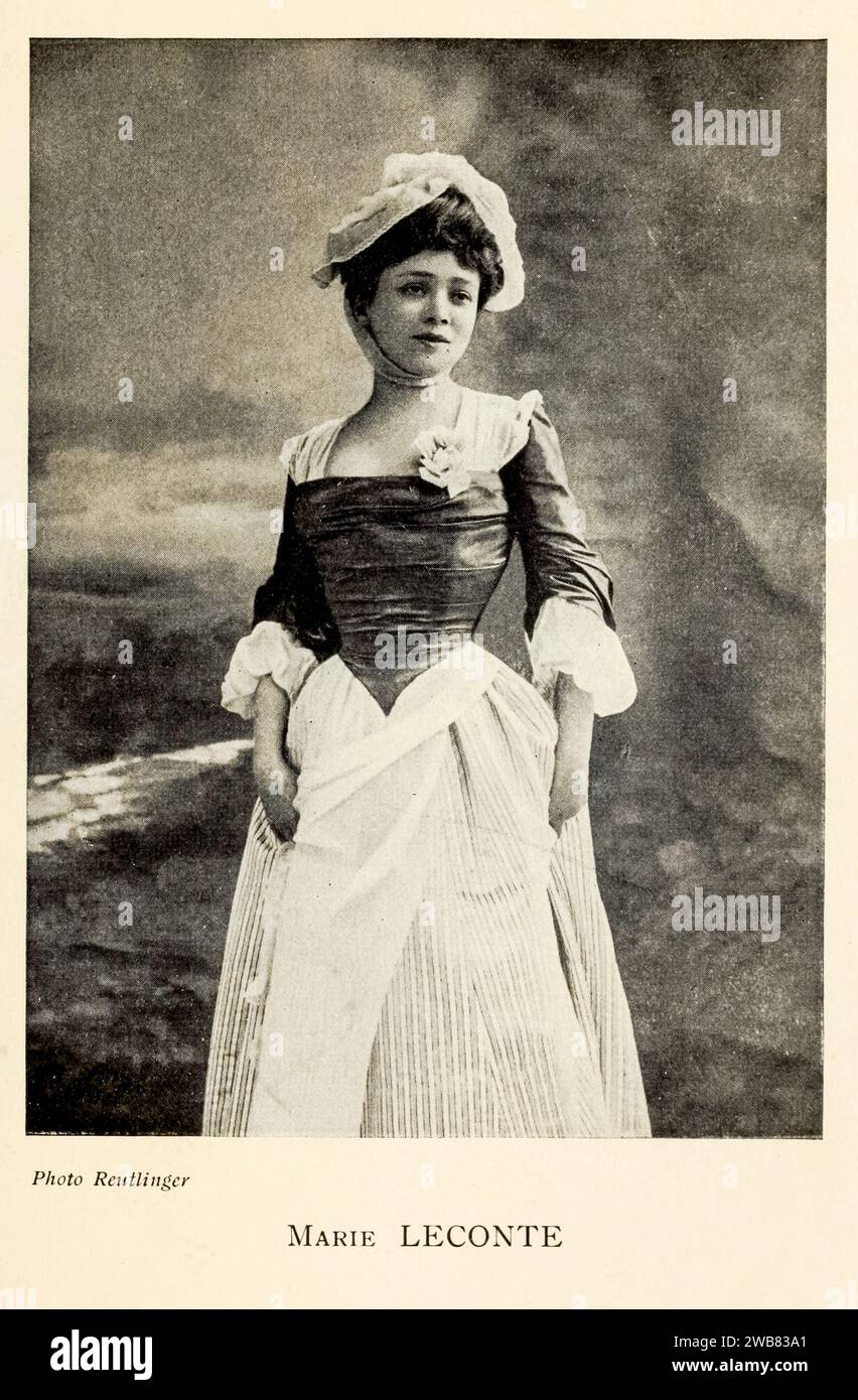 Marie LECONTE from the book Autour de la Comédie-Française : trente ans ...