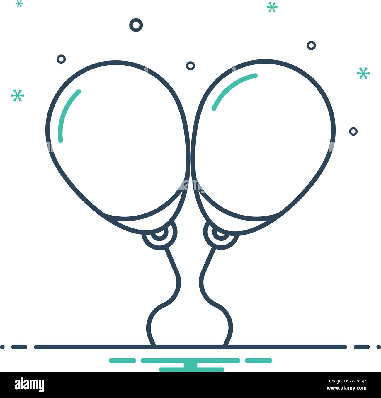 Icon for ballon toy ,ballon Stock Vector Image & Art - Alamy