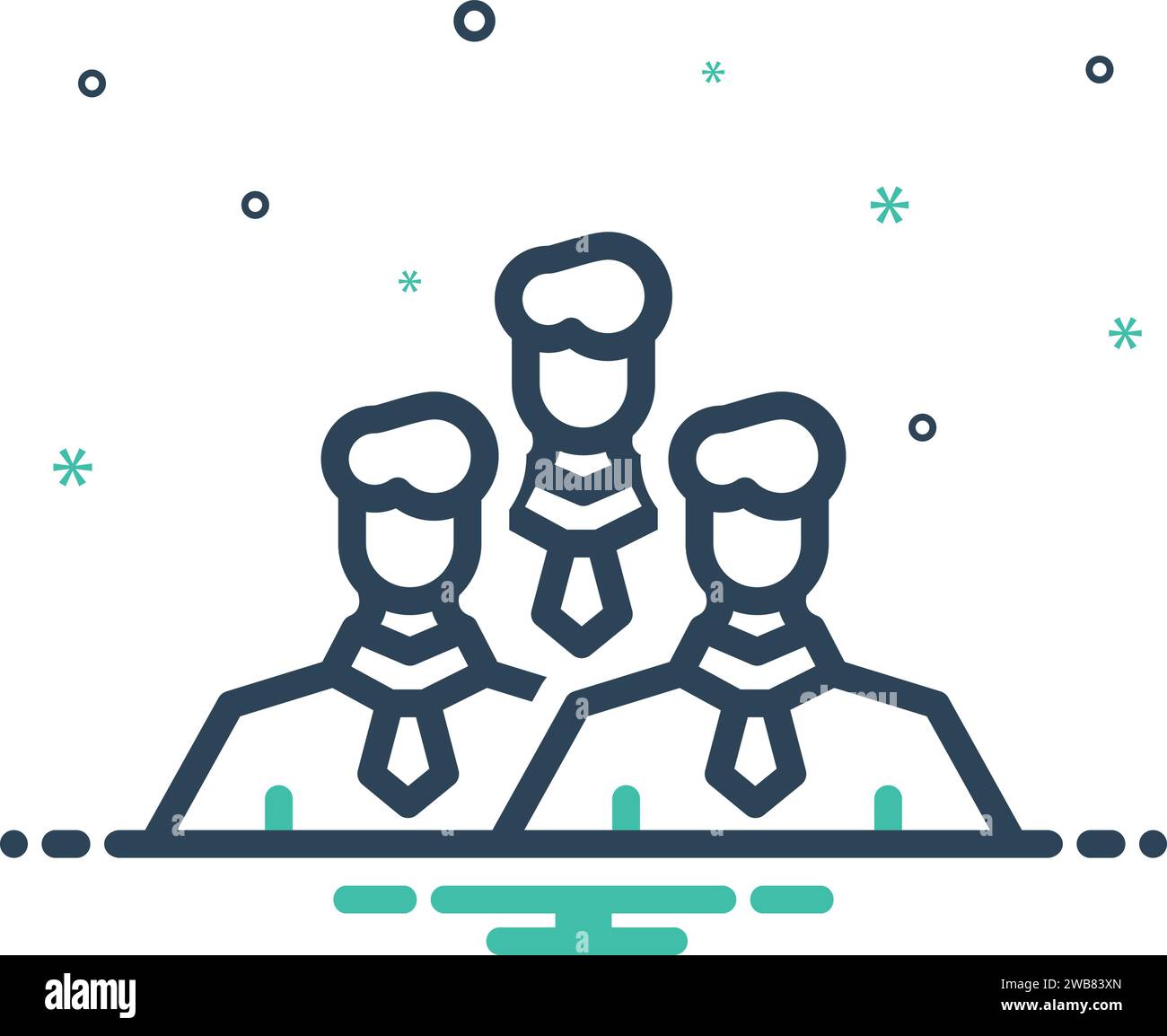 Management team Stock Vector Images - Alamy