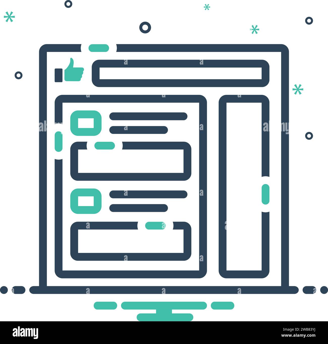 Icon for ad,advertisement Stock Vector Image & Art - Alamy