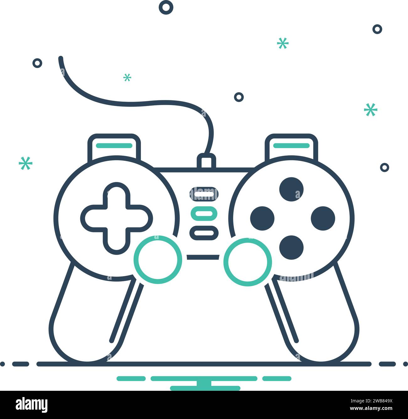 X box controller Stock Vector Images - Alamy