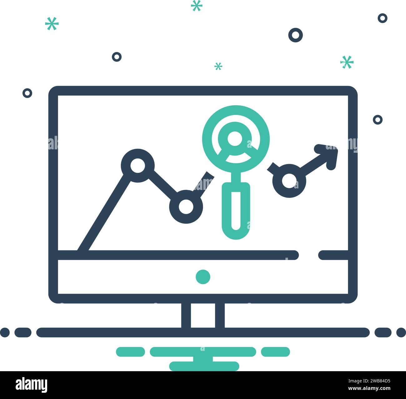 Icon for traffic analysis Stock Vector Image & Art - Alamy
