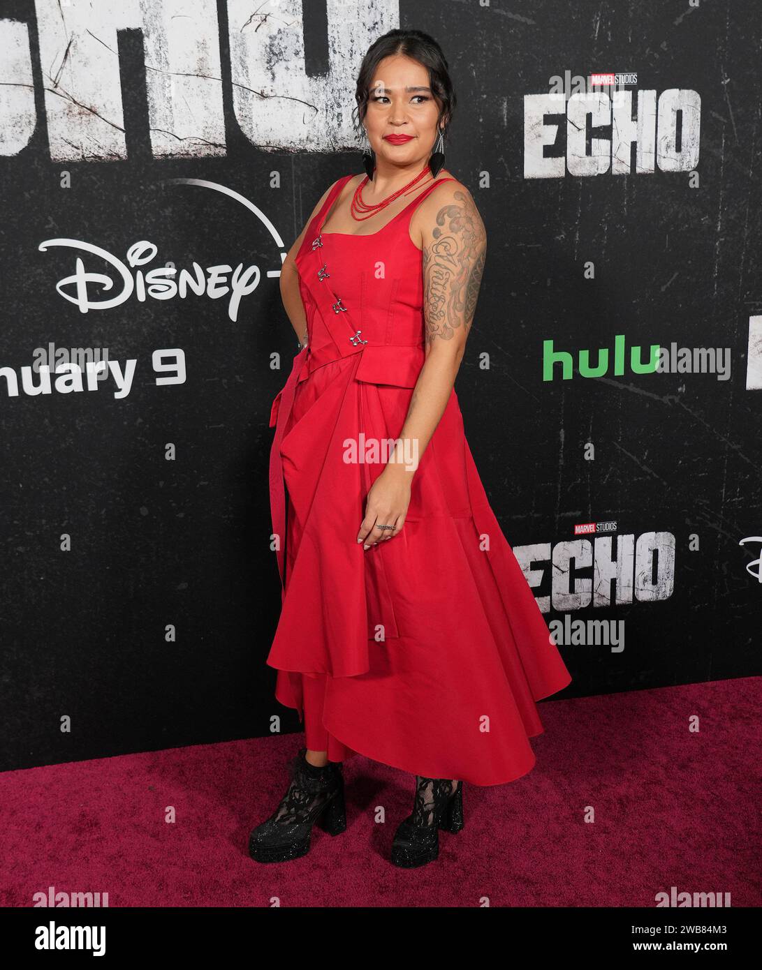 Los Angeles, USA. 10th Dec, 2023. Morningstar Angeline arrives at the ...