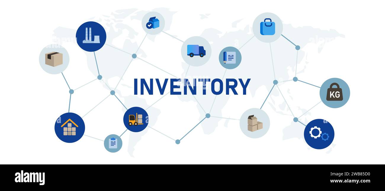 inventory storage for goods product logistic warehouse shipment ...