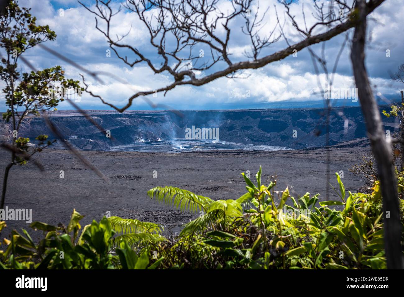 Big Island Hawaii, vulcano national park Stock Photo - Alamy