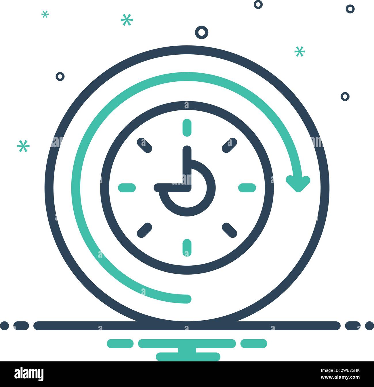 Symbol of forthcoming Stock Vector Images - Alamy