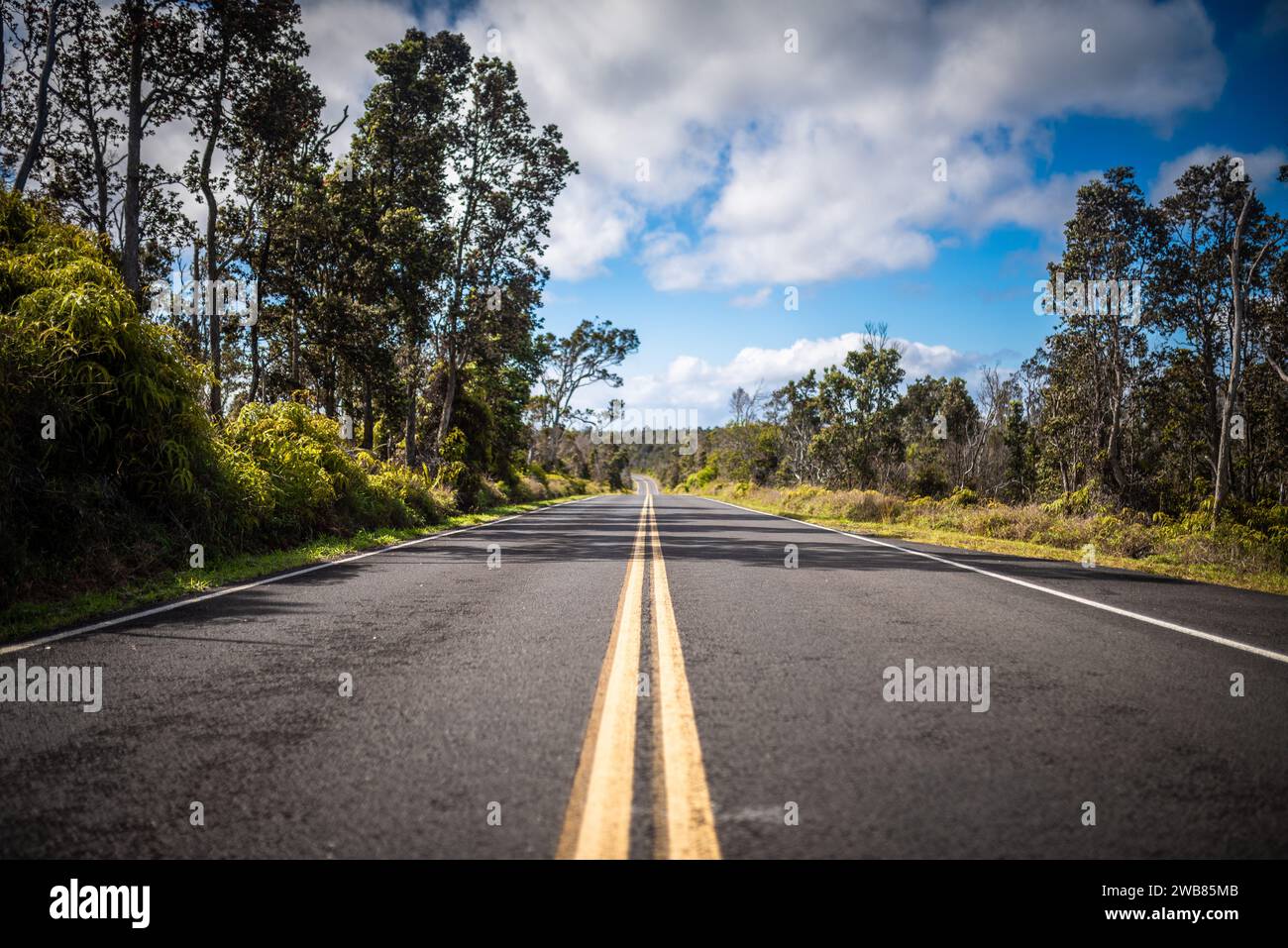 Big Island Hawaii, chain of craters road Stock Photo - Alamy