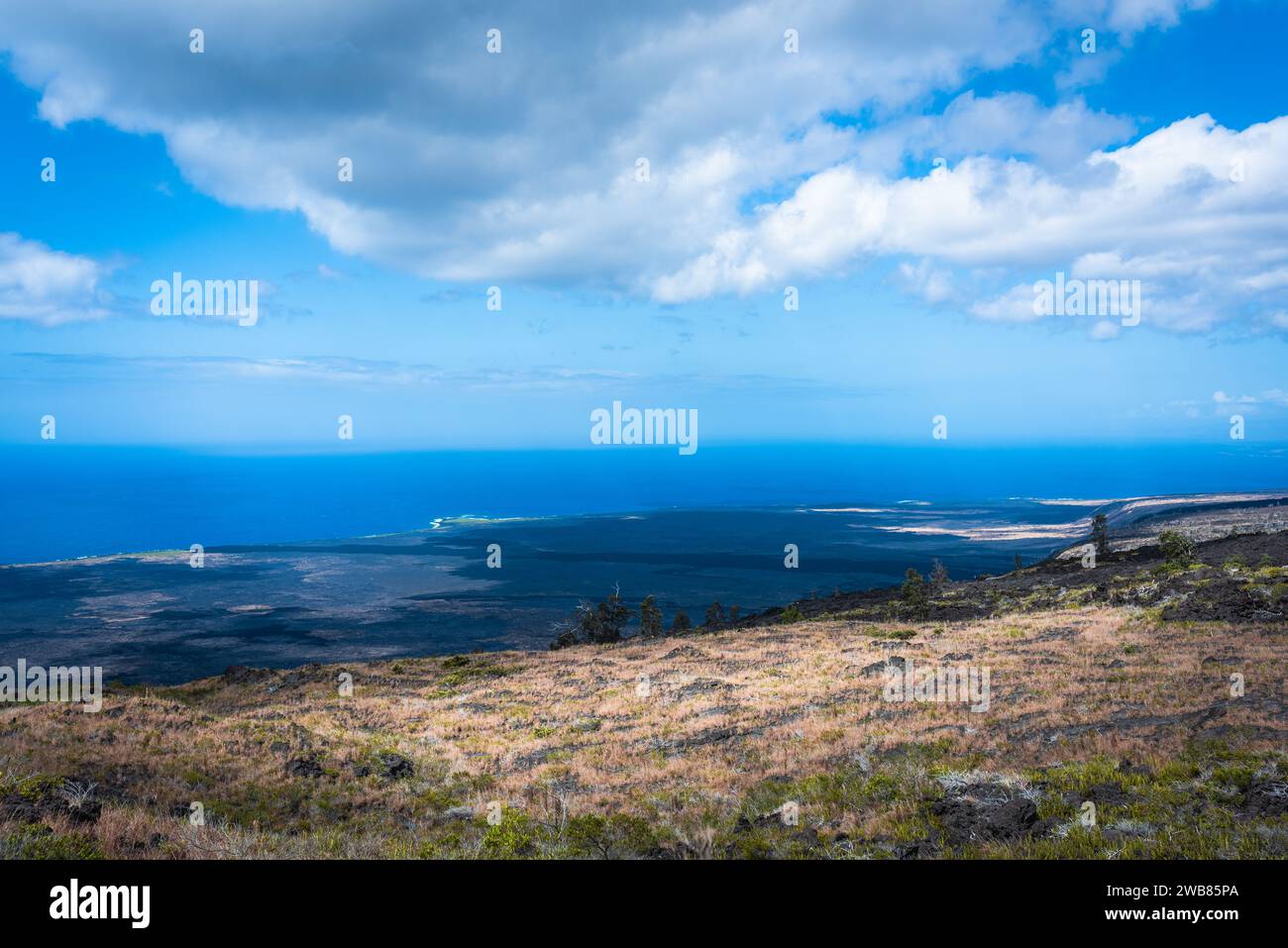 Big Island Hawaii, chain of craters road Stock Photo - Alamy