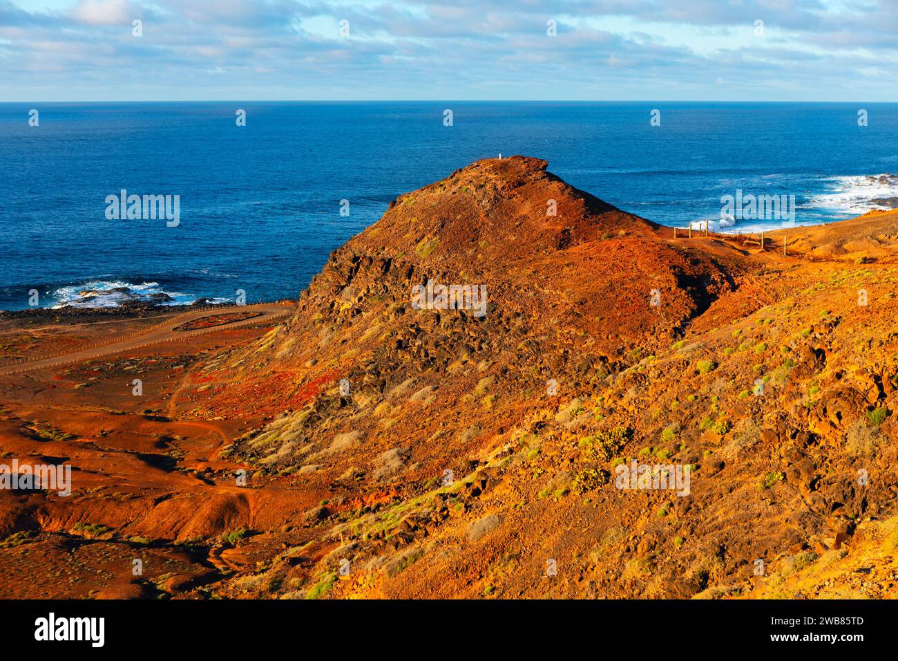 Volcanic Rock Basaltic Formation in the Canary Islands Spain . Volcanic ...