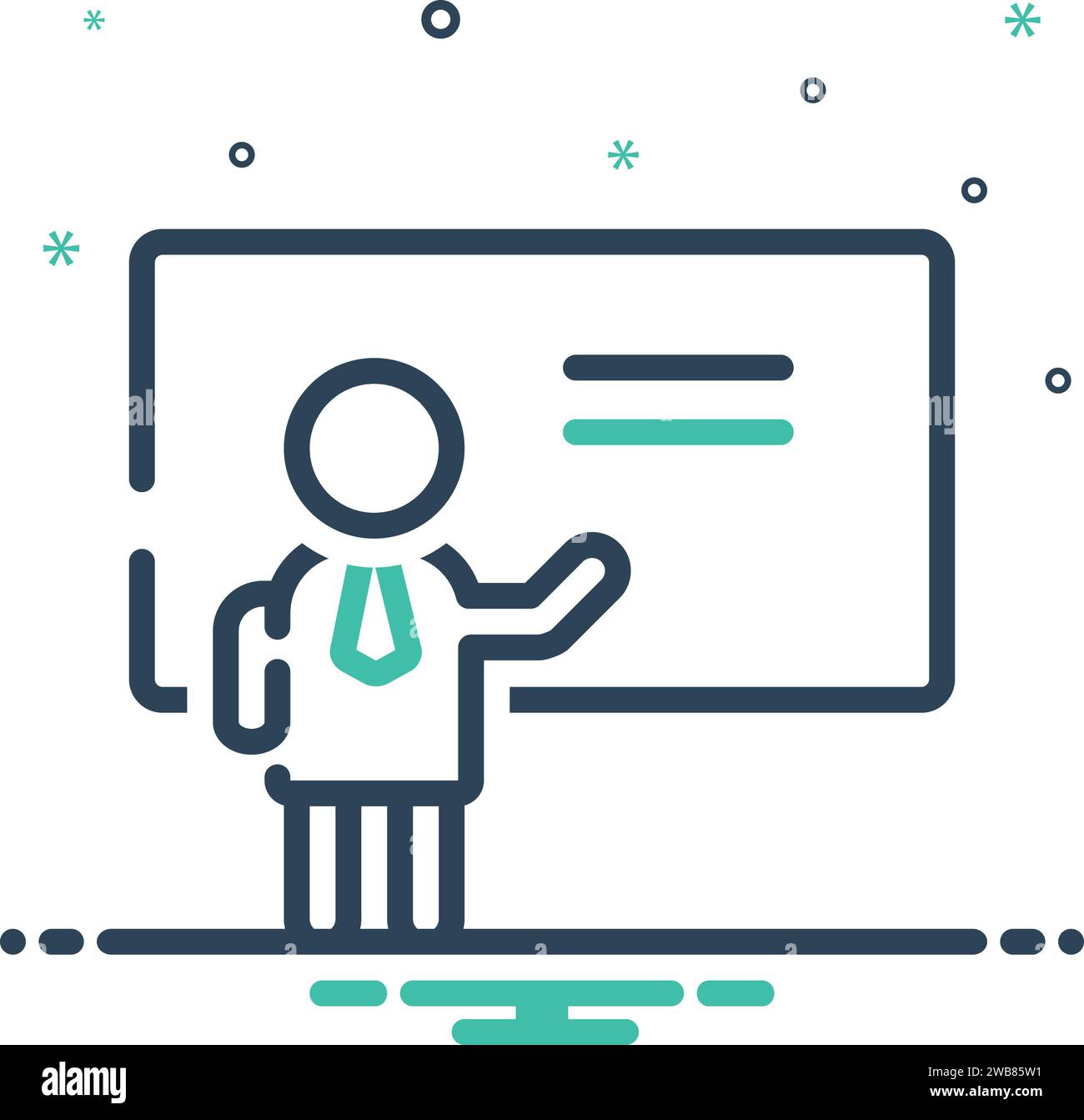 Icon for teaching,teach Stock Vector Image & Art - Alamy