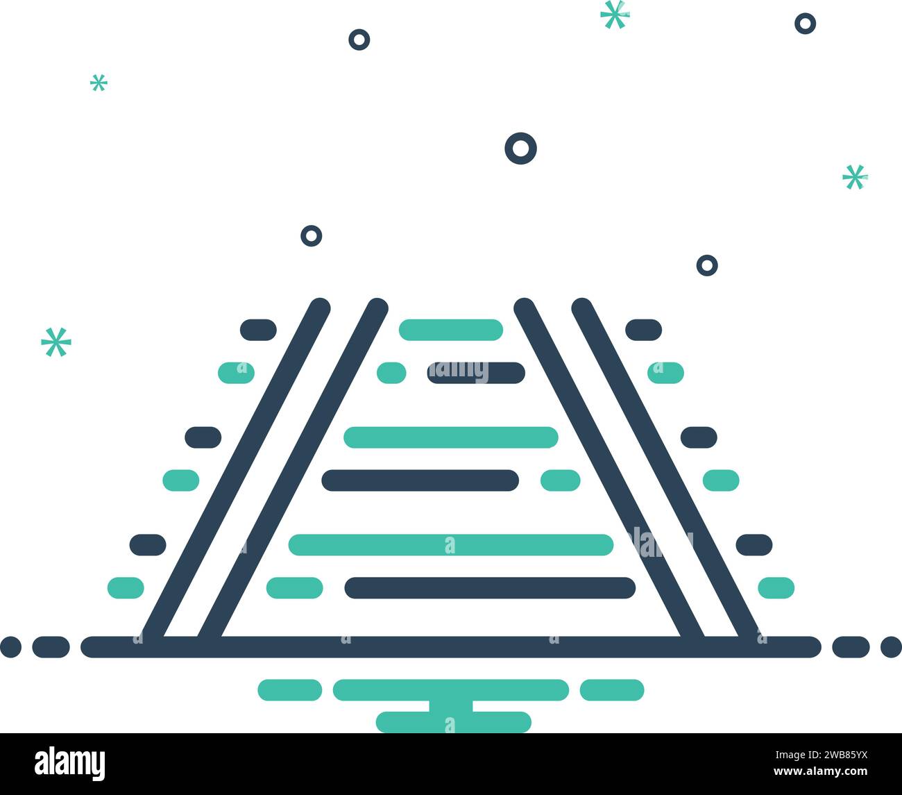 Railway platforms Stock Vector Images - Alamy