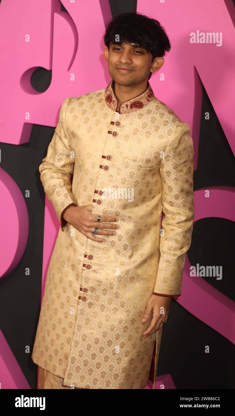 January 8, 2024, New York, New York, USA: Actor MAHI ALAM seen at the Global premiere of â€˜Mean ...