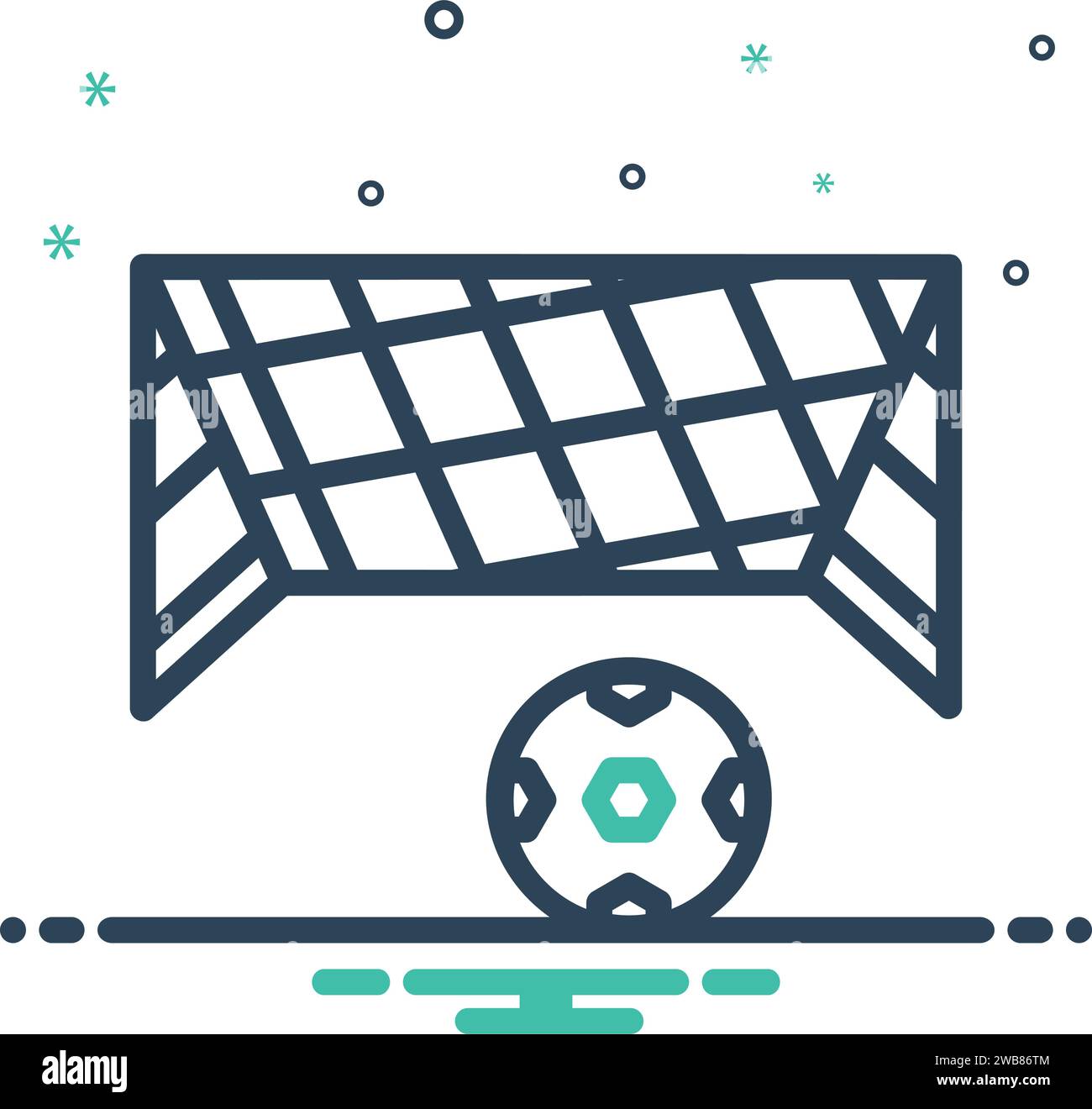 Soccer mesh Stock Vector Images - Alamy