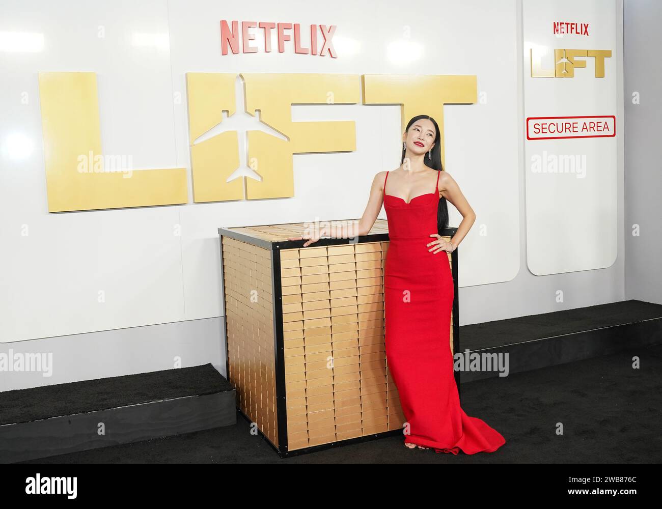 Yun Jee Kim is attending the world premiere of Netflix's ''Lift'' at ...