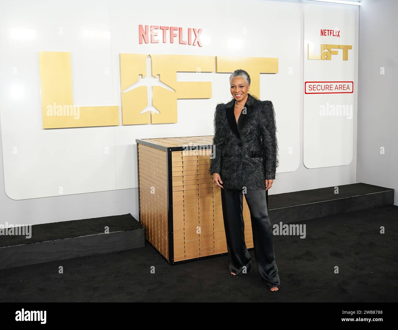 New York, United States. 08th Jan, 2024. Antoinette Messam is attending ...