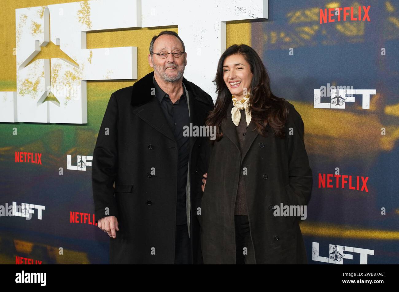Jean Reno and Zofia Reno are attending the world premiere of Netflix's ...