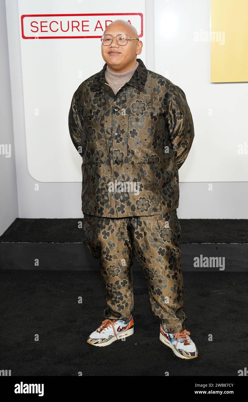 New York, United States. 08th Jan, 2024. Jacob Batalon is attending the ...