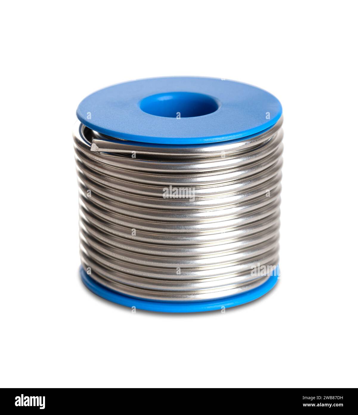 Spool of soft solder wire, with a diameter of 3 millimeters ...