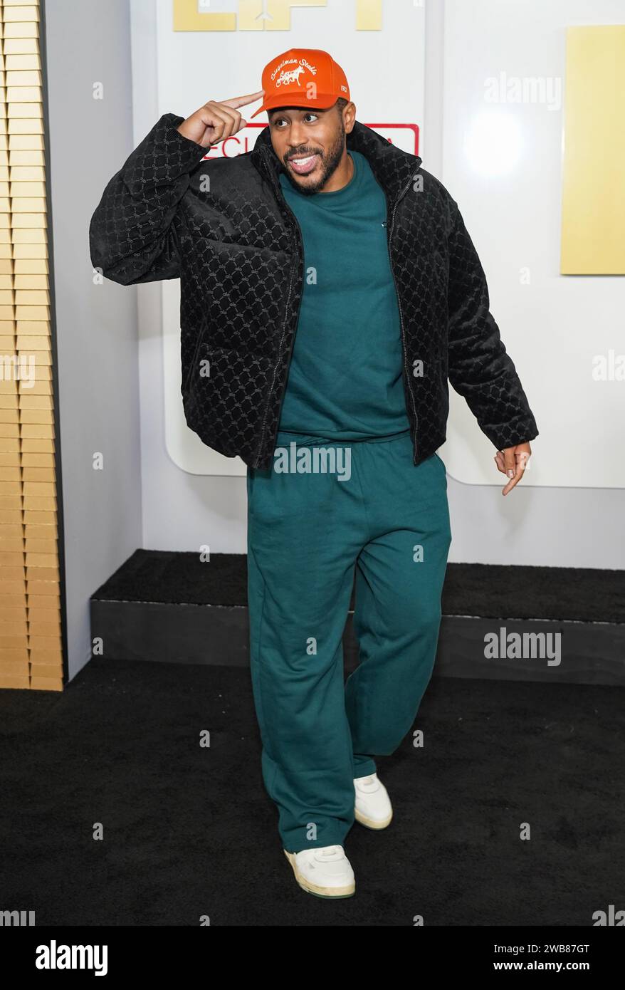 New York, United States. 08th Jan, 2024. Blaise Ffrench is attending ...