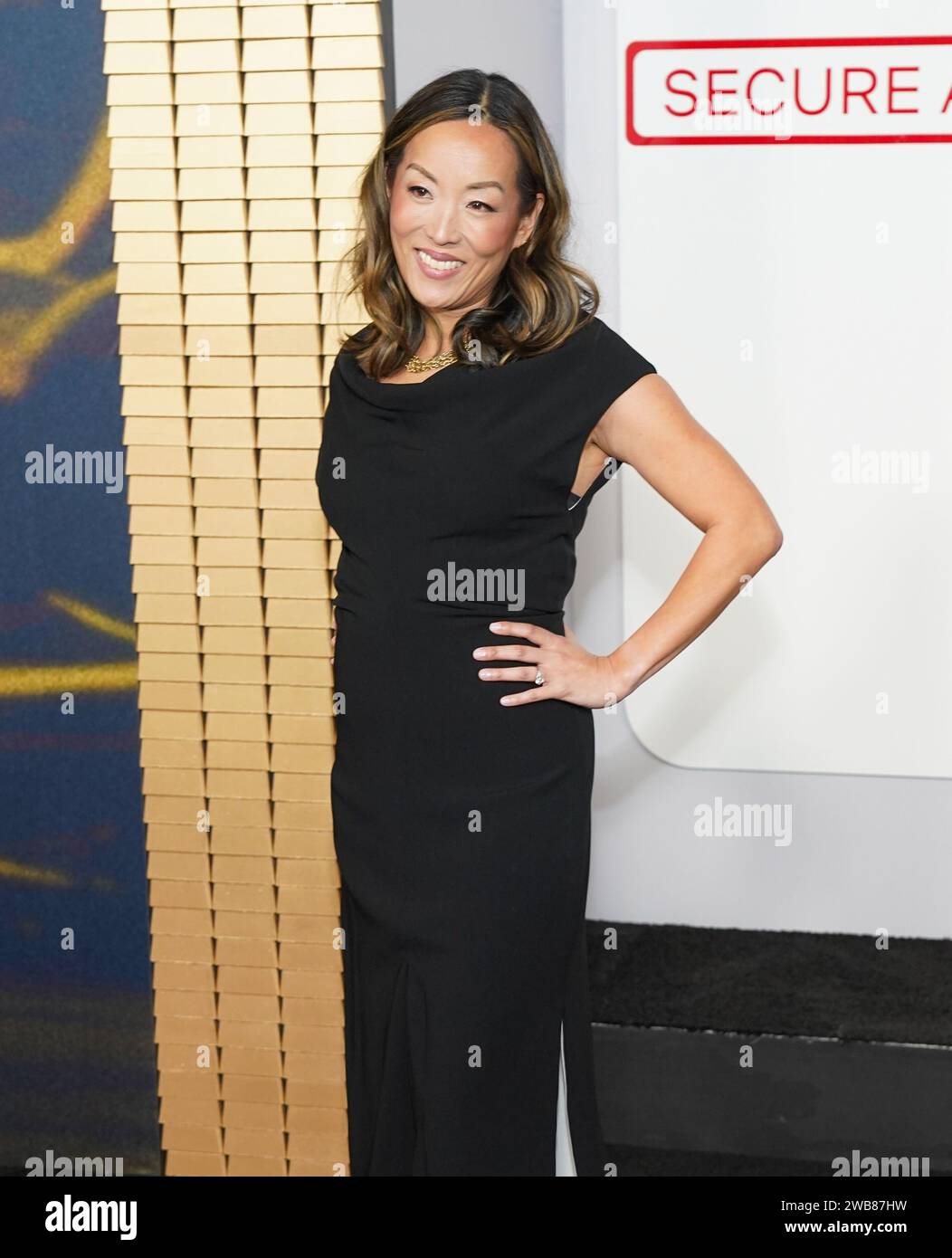 New York, United States. 08th Jan, 2024. Audrey Chon is attending the ...