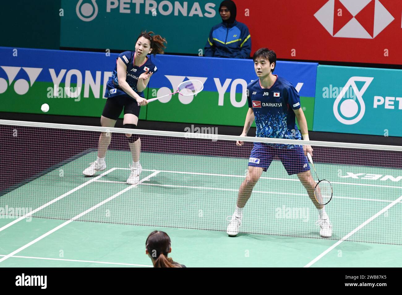 Axiata Arena, Kuala Lumpur, Malaysia. 9th Jan, 2024. Yuki Kaneko (JPN), Misaki Matsutomo (JPN ...