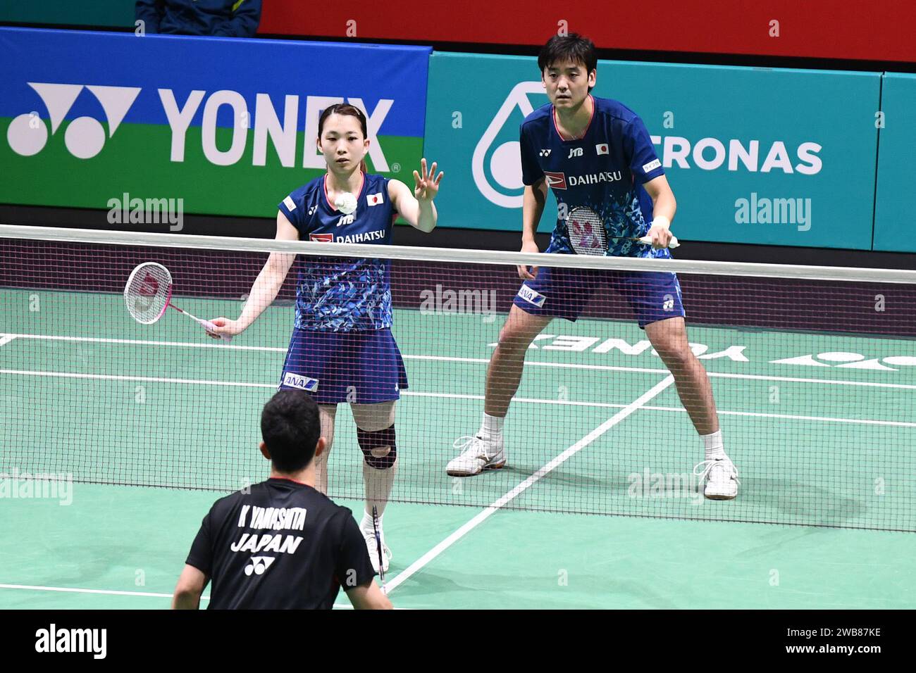 Axiata Arena, Kuala Lumpur, Malaysia. 9th Jan, 2024. Yuki Kaneko (JPN), Misaki Matsutomo (JPN ...
