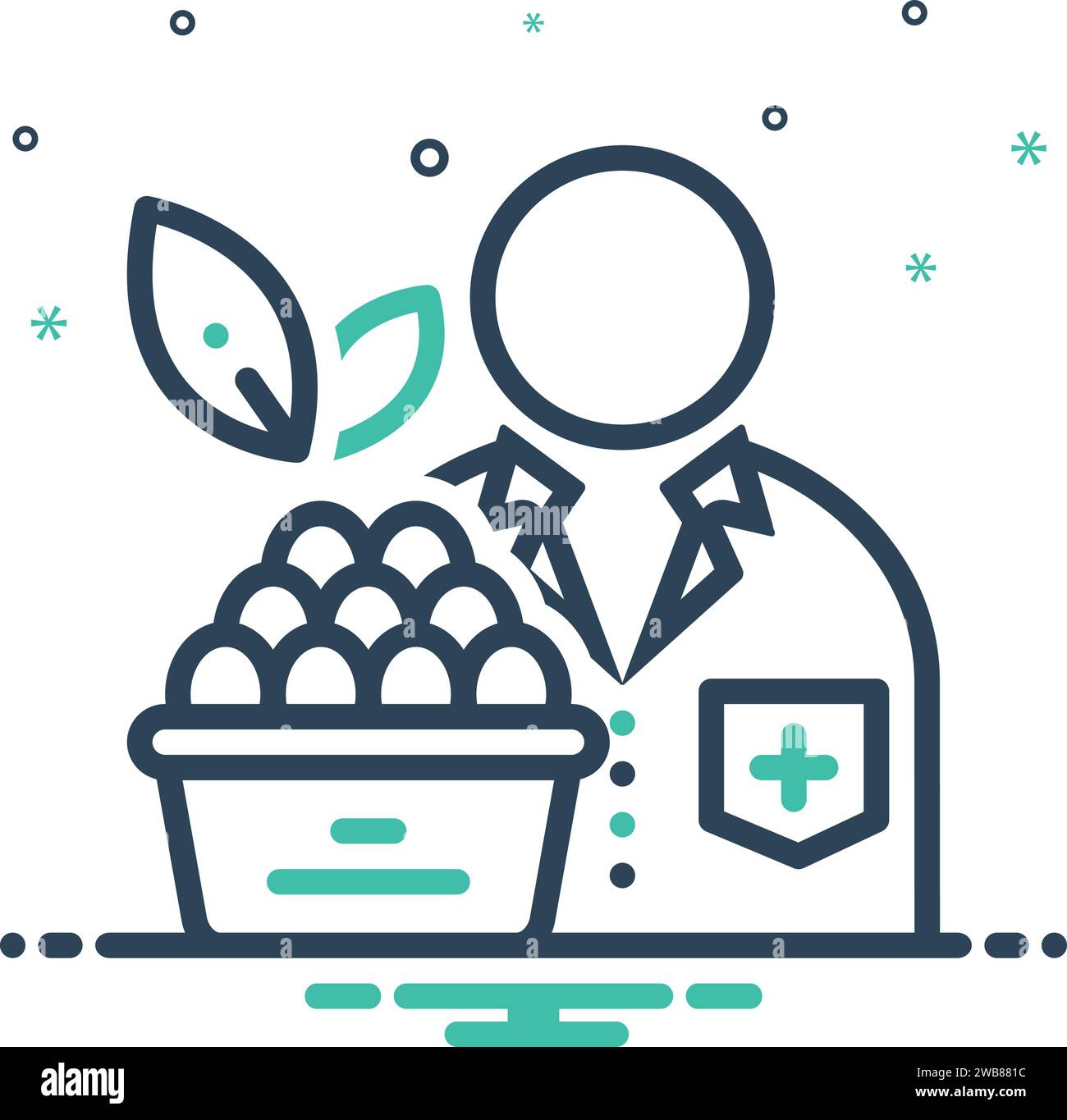 Nutritionist icon vector vectors hi-res stock photography and images ...