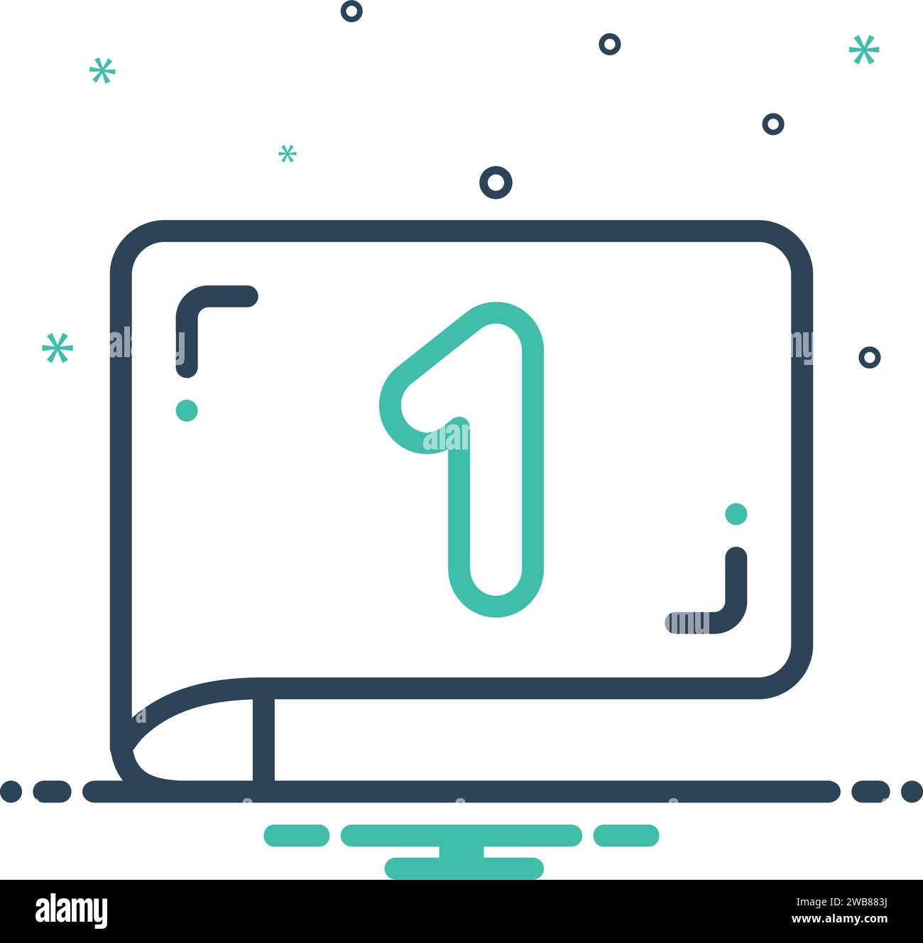 Icon for Page number,count Stock Vector Image & Art - Alamy