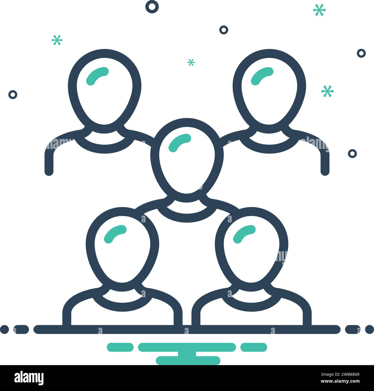 Crowd throng Cut Out Stock Images & Pictures - Alamy