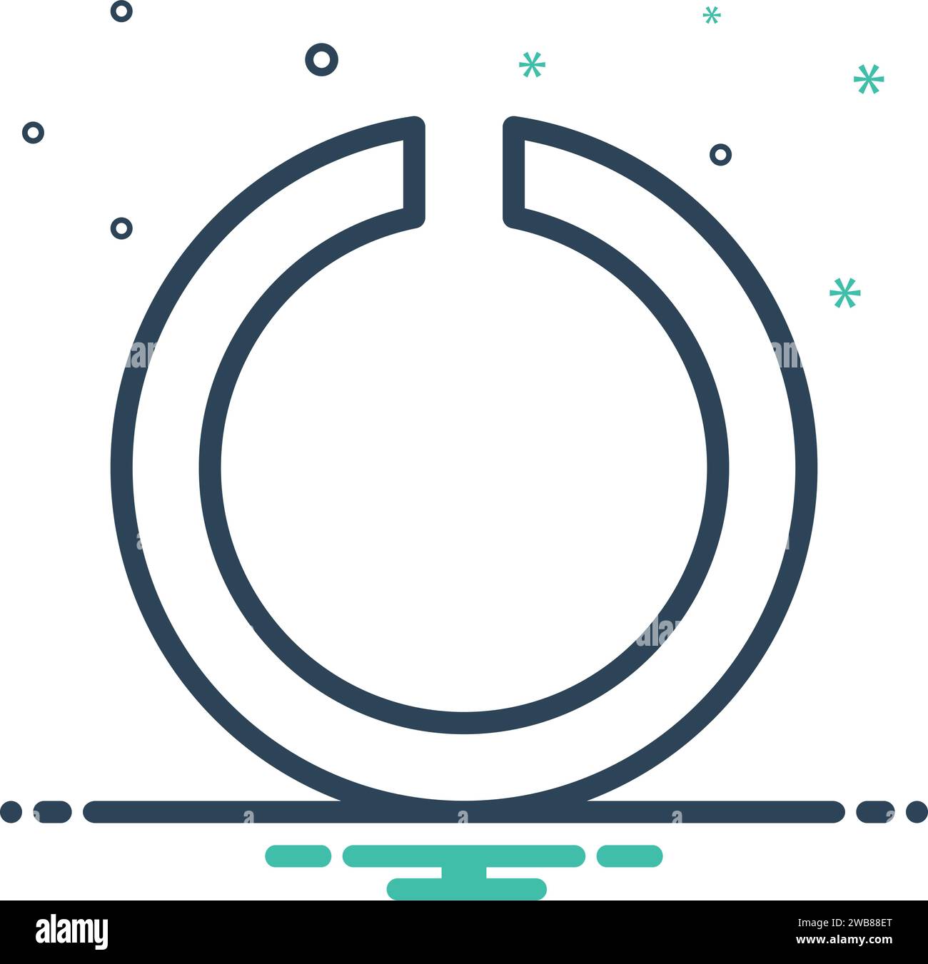 Icon for Notch ,logo Stock Vector Image & Art - Alamy