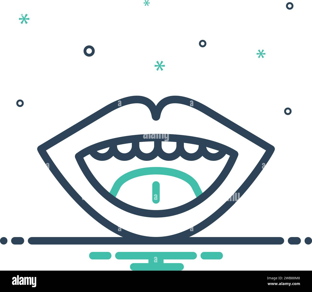 The maw Stock Vector Images - Alamy