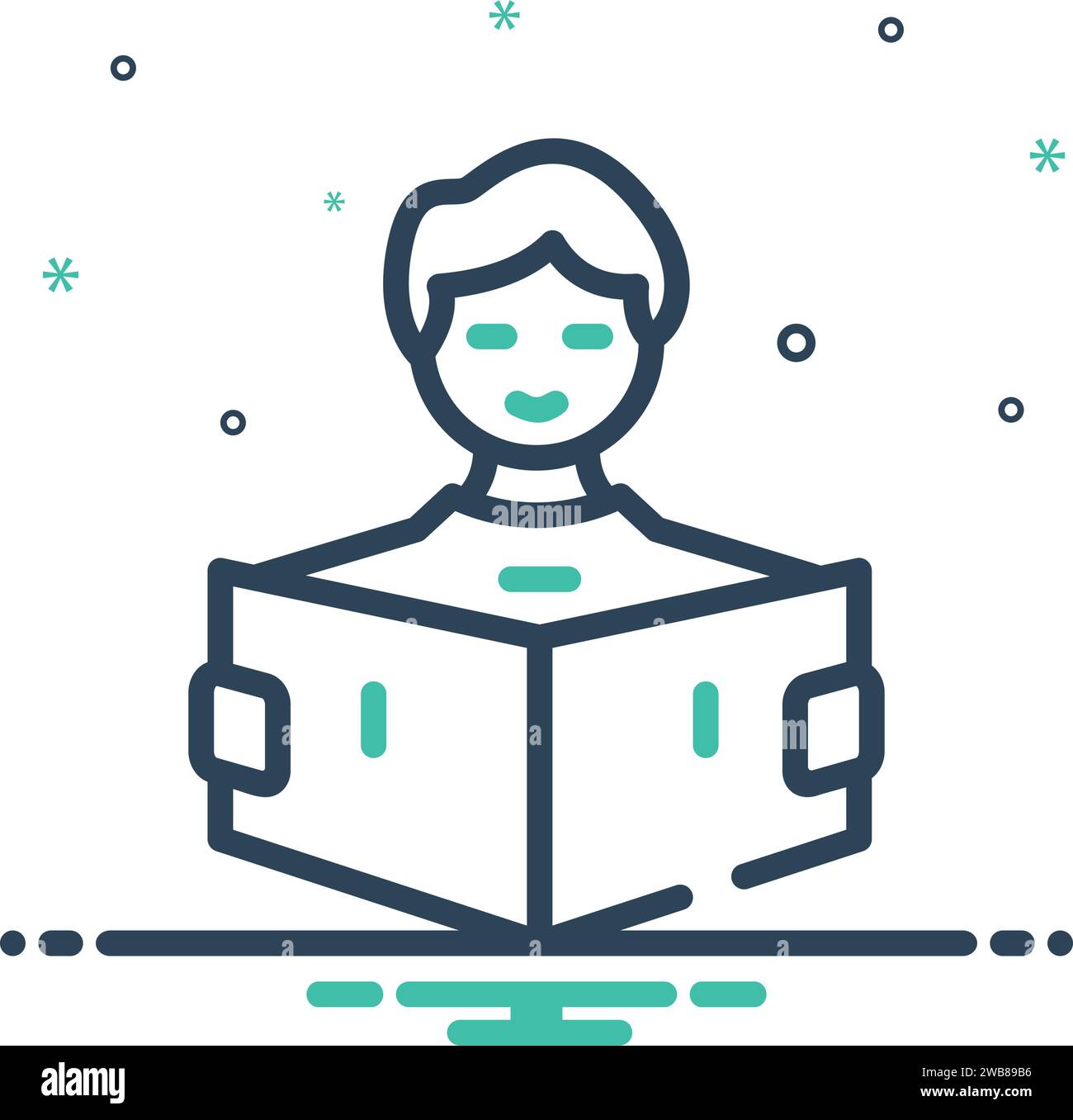 Icon for Learn,read Stock Vector Image & Art - Alamy