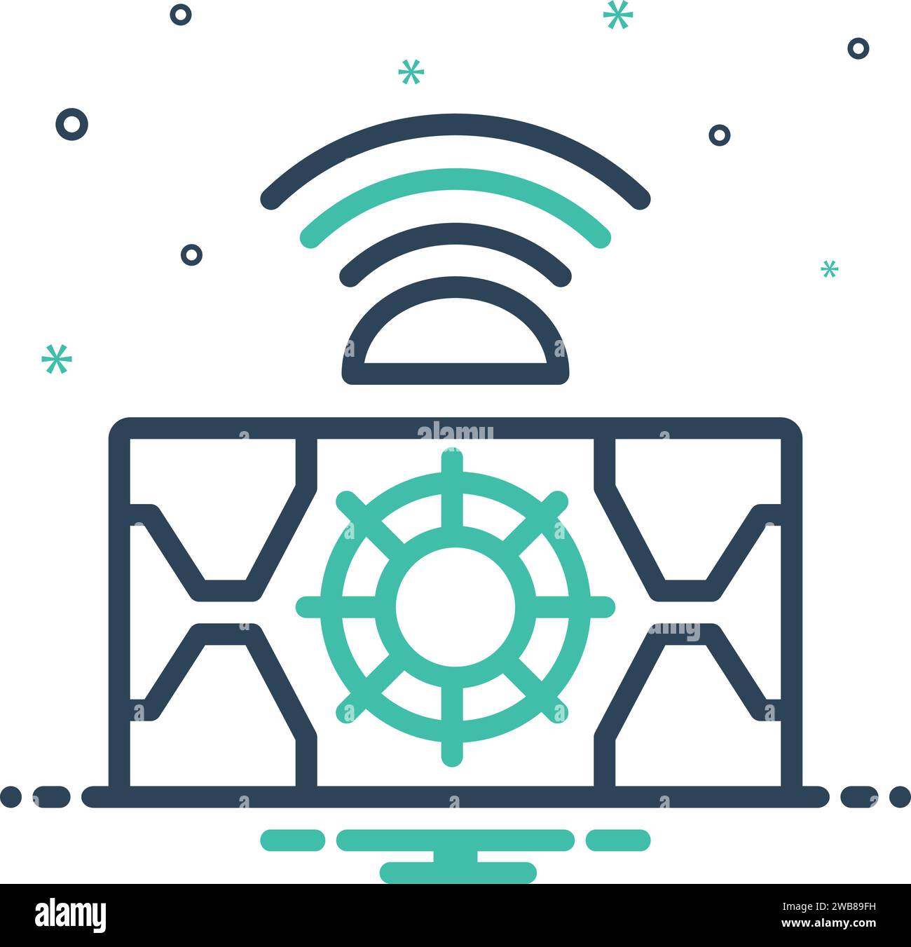 Sensor technology Stock Vector Images - Alamy