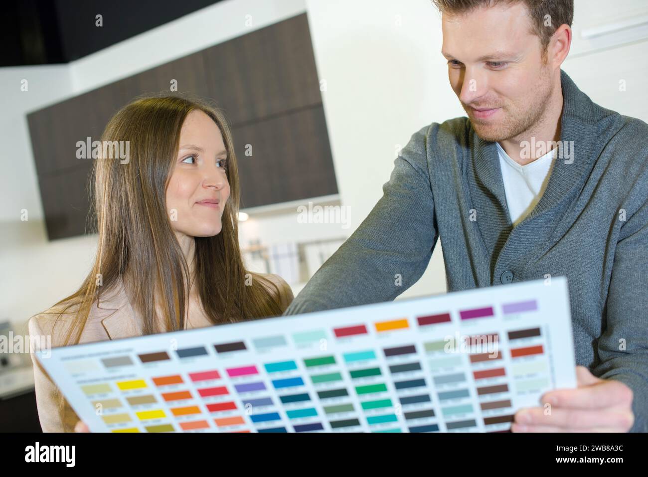 the design choice of color Stock Photo - Alamy