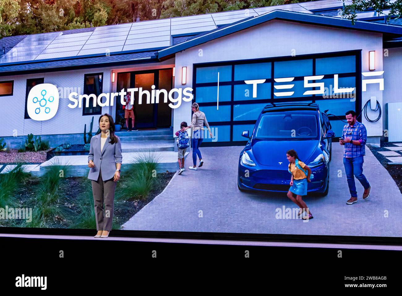 Las Vegas, USA. 08th Jan, 2024. Inhee Chung, Vice President, Corporate ...