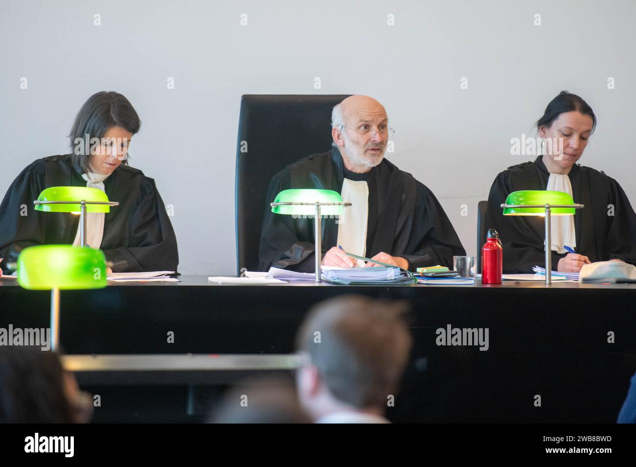 Gent, Belgium. 09th Jan, 2024. president of the court Jan Van den ...