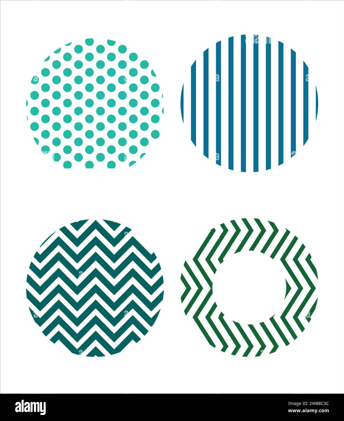 Trendy modern abstract background With Simple Shapes, Objects, Figures ...