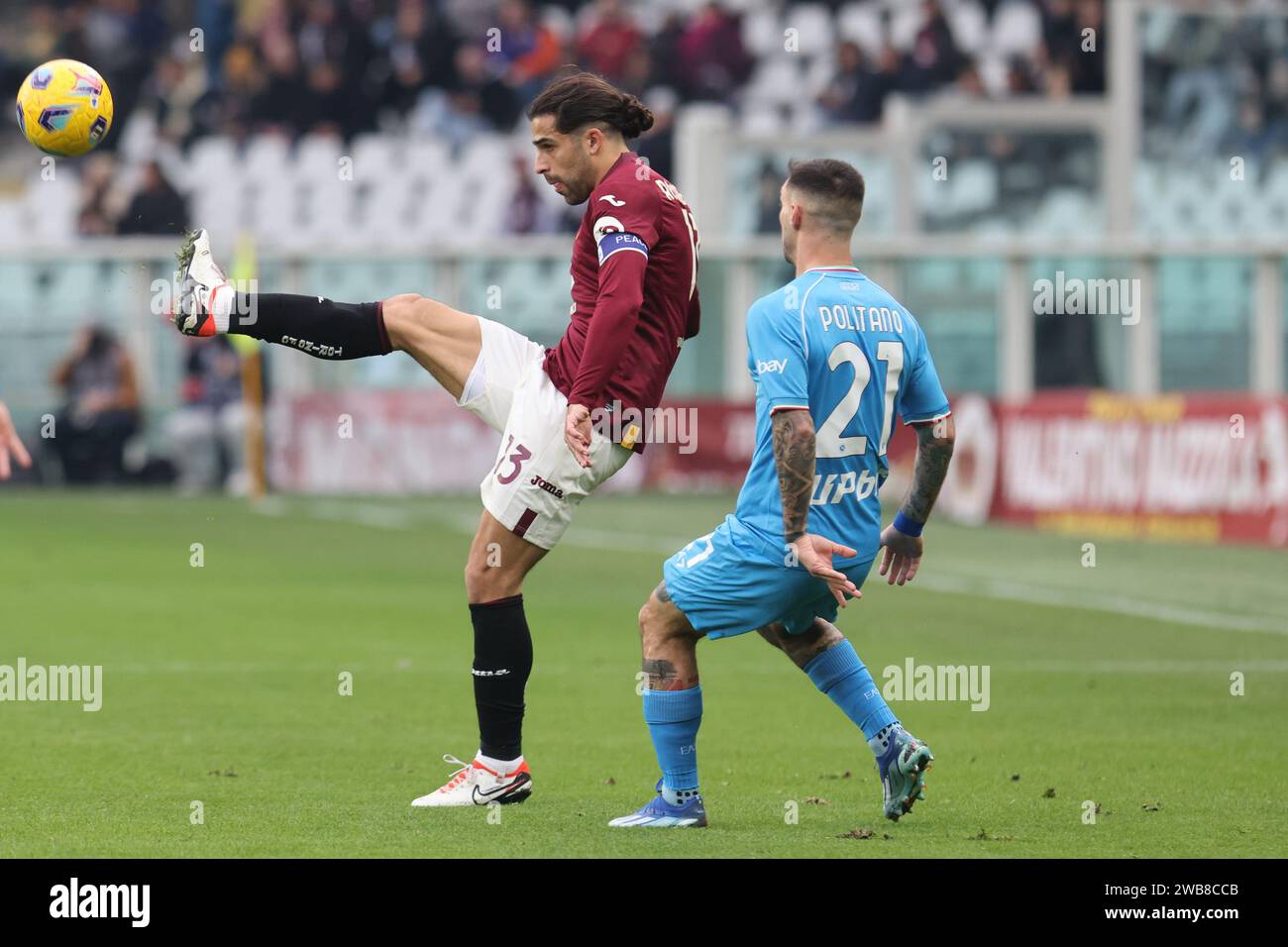 January 7 2024 Turin - Italy - sport, soccer - Fc Torino vs Ssc Napoli ...