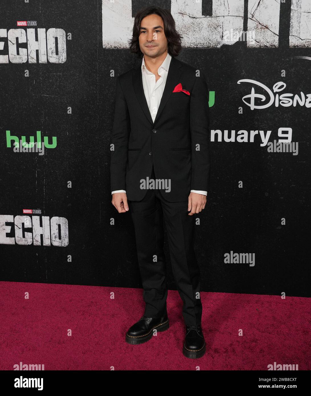 Los Angeles, USA. 10th Dec, 2023. Richie Palmer arrives at the Marvel ...