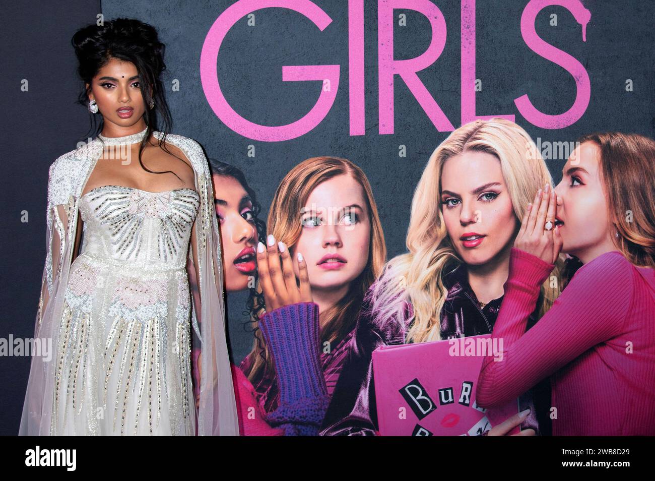 Avantika Vandanapu bei der Premiere des Konifilms Mean Girls: Der Girls Club im AMC Lincoln ...